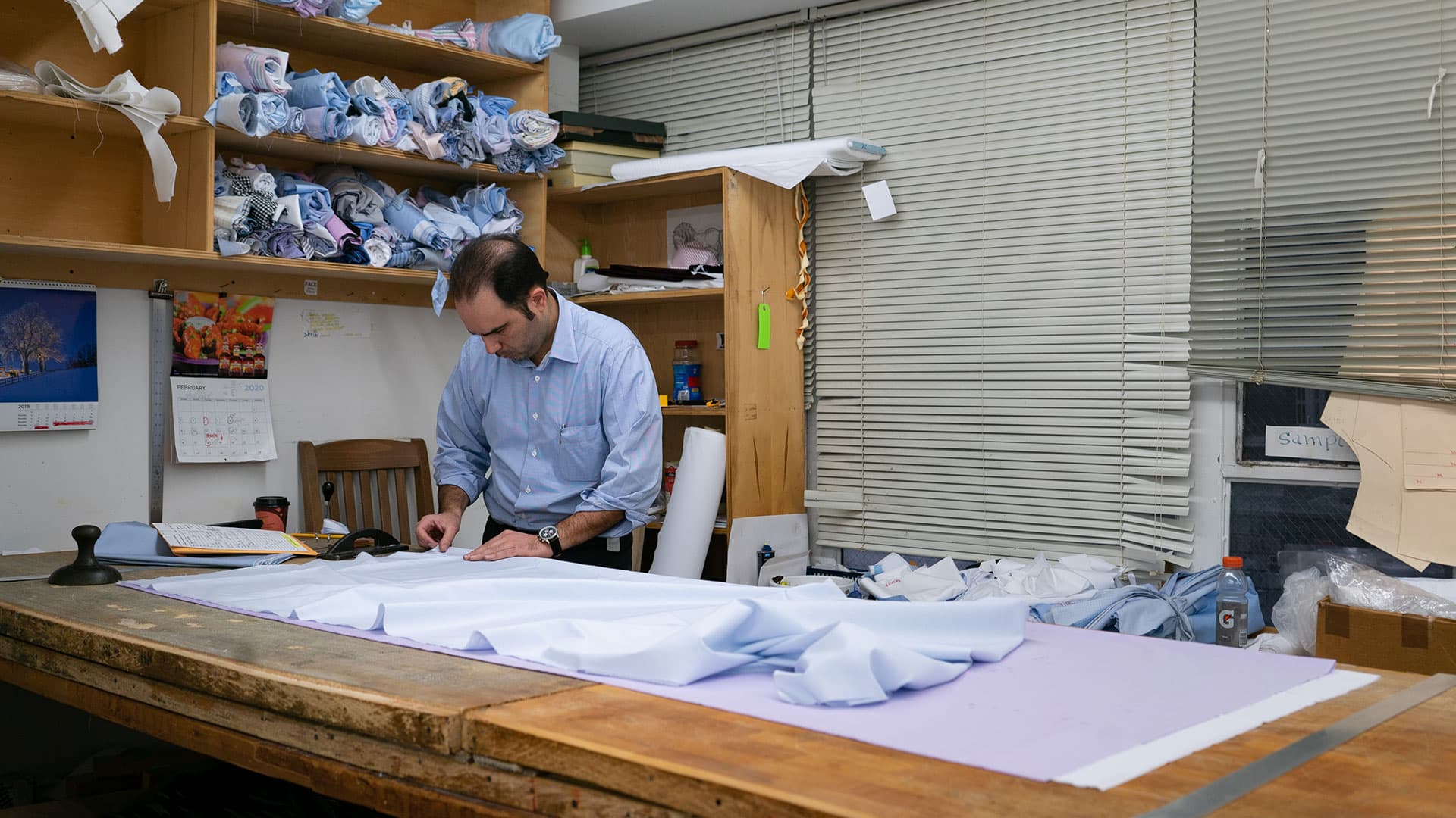 Geneva Custom Shirts: Old School Talent in New York | Thomas Mason